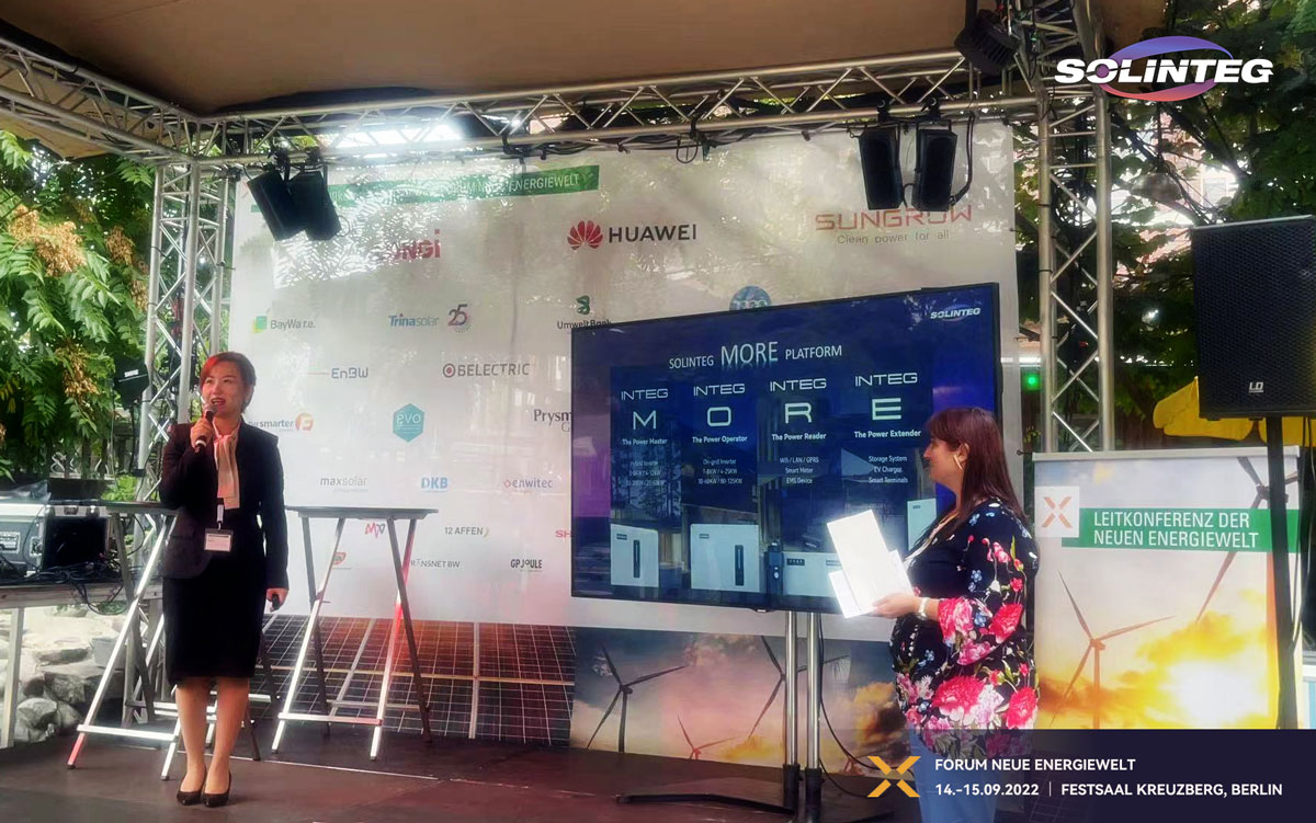Solinteg attended the 23rd Forum Neue Energiewelt - Solinteg